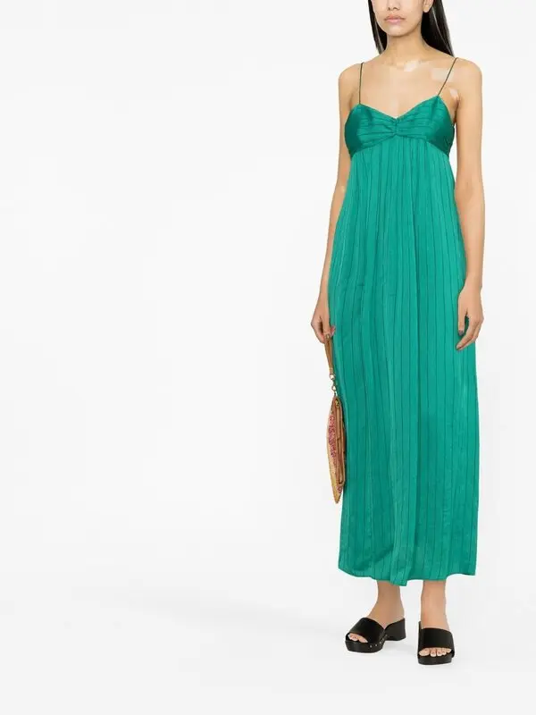 green emerald velvet dress The Maggie