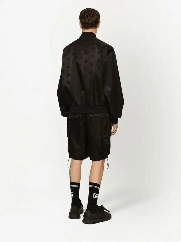 Dolce & Gabbana Logo-detail Bomber Jacket - Black