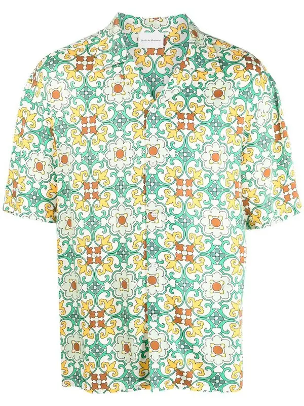 Drole De Monsieur Faïence Printed Shirt