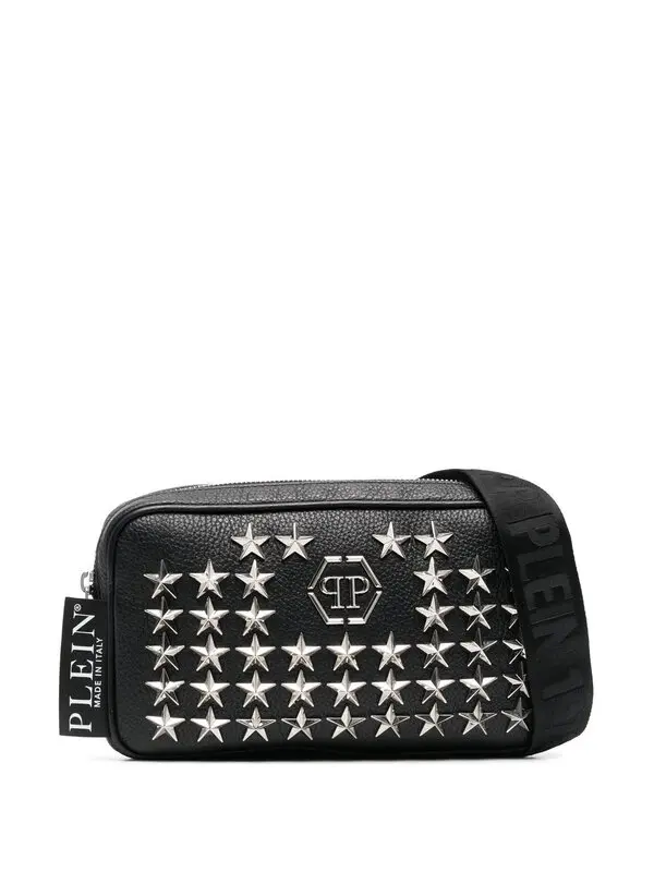 Philipp Plein Star Stud-embellished Belt Bag - Black