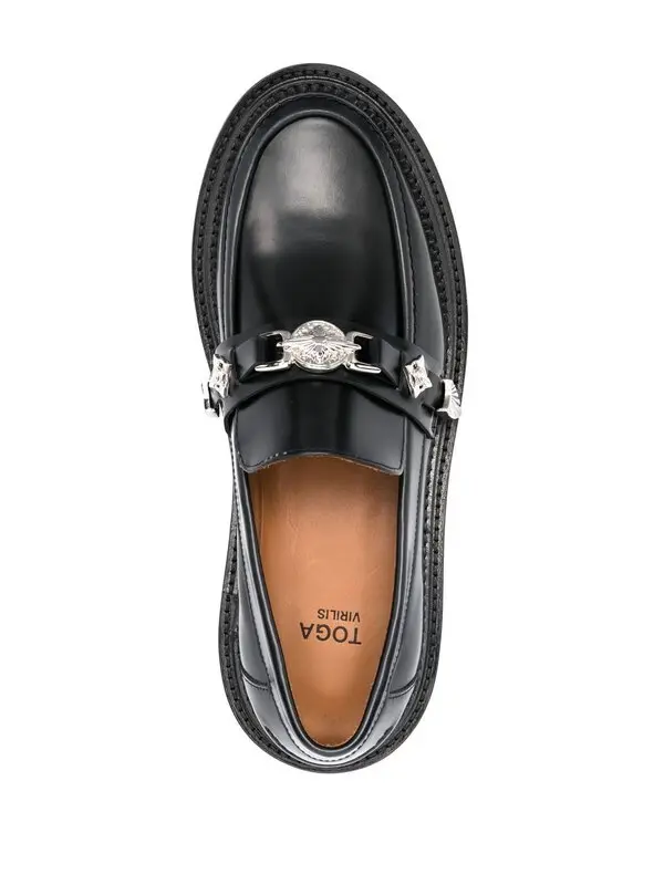 TOGA VIRILIS Chunky Leather Loafers