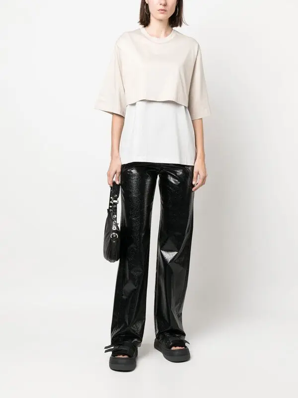 Sofie D'hoore Crew Neck Layered T-shirt