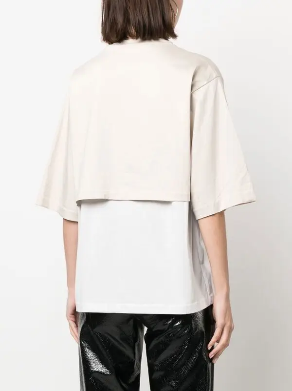 Sofie D'hoore Crew Neck Layered T-shirt