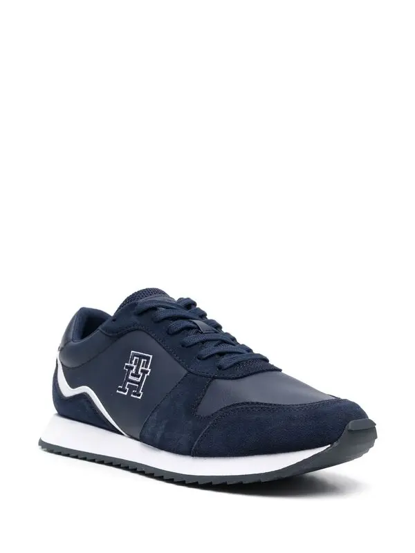 Tommy Hilfiger Embroidered Th Monogram Low-top Sneakers