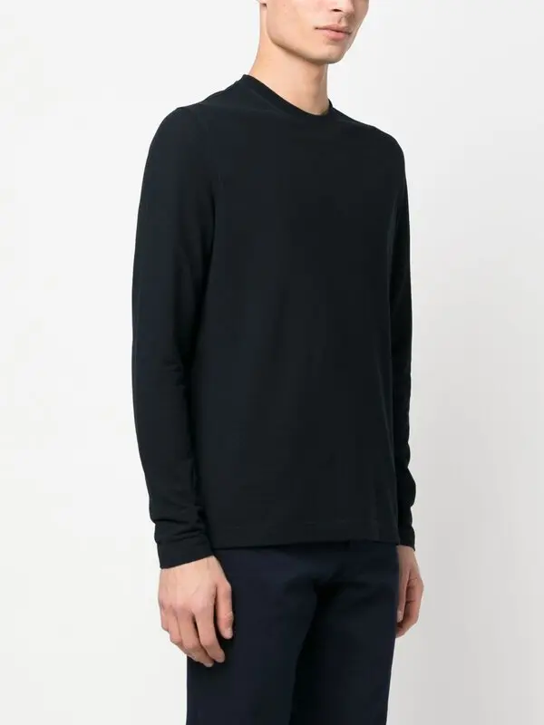 ZANONE Long-sleeved Cotton Sweatshirt