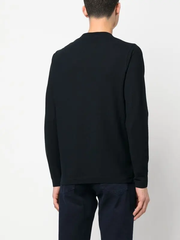 ZANONE Long-sleeved Cotton Sweatshirt
