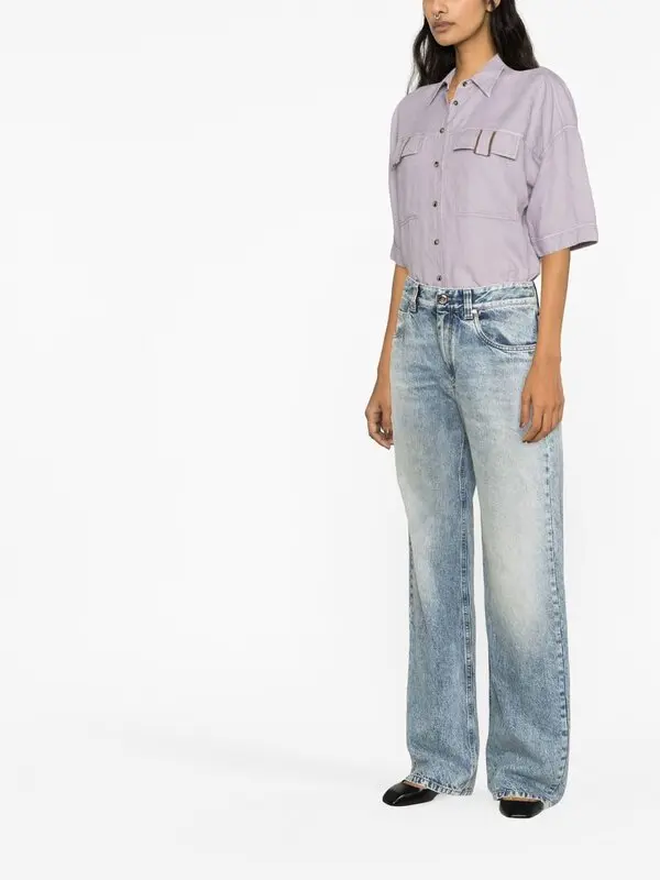 Brunello Cucinelli Mid-rise Straight-leg Jeans