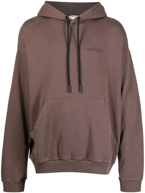 COUNTY OF MILAN Tempera Cross Over Hoodie