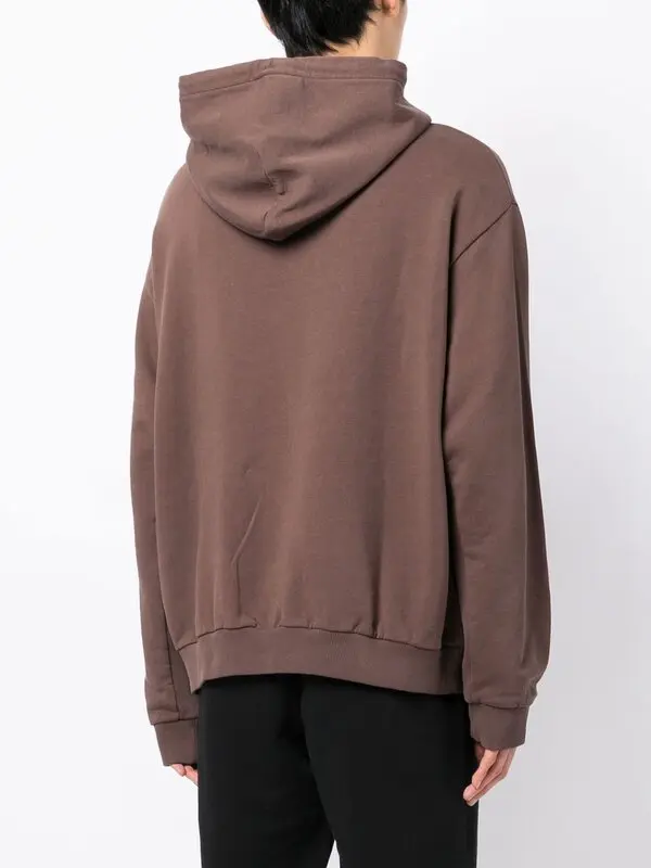 COUNTY OF MILAN Tempera Cross Over Hoodie