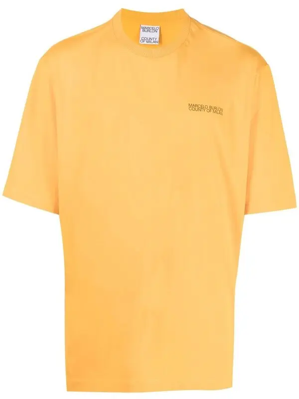 COUNTY OF MILAN Tempera Cross T-shirt