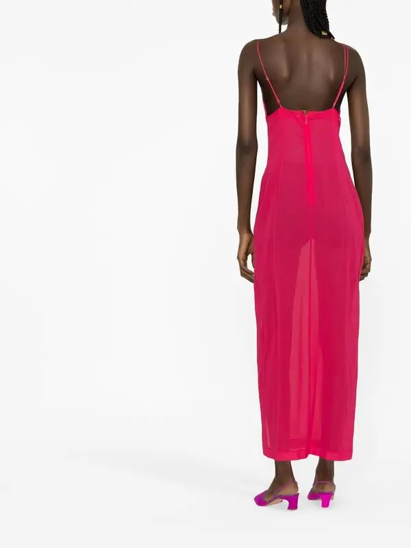 NENSI DOJAKA Semi-sheer Maxi Dress