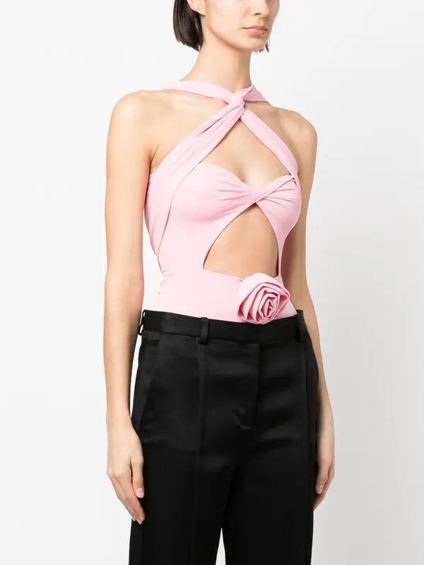Magda Butrym Twisted Cut-out Bodysuit