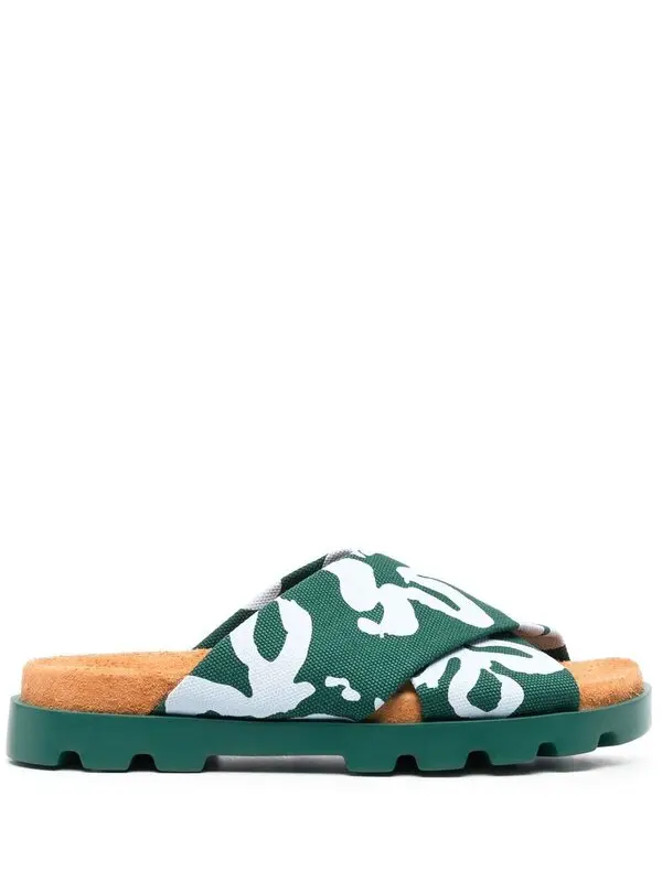 Camper Brutus 35mm Sandals - Green