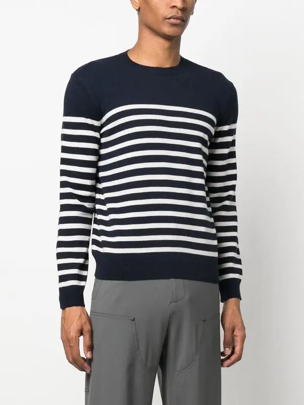 A.p.c. Striped Knitted Jumper