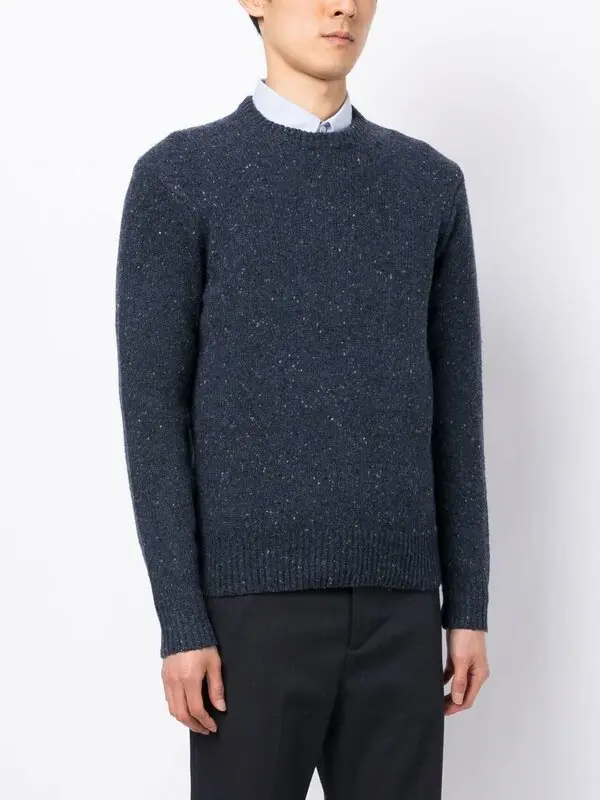 ALEX MILL Textured-finish Merino-blend Jumper