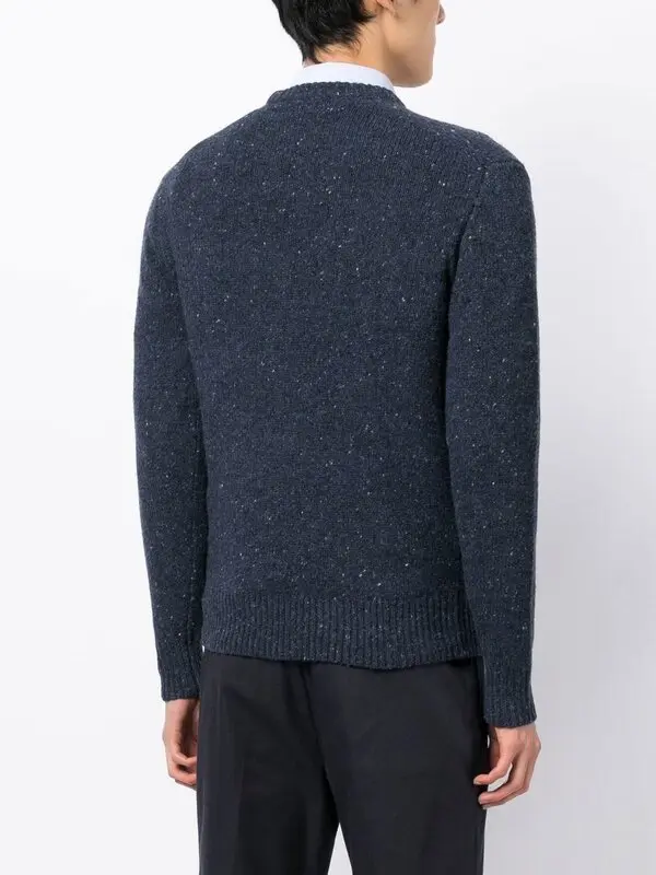 ALEX MILL Textured-finish Merino-blend Jumper