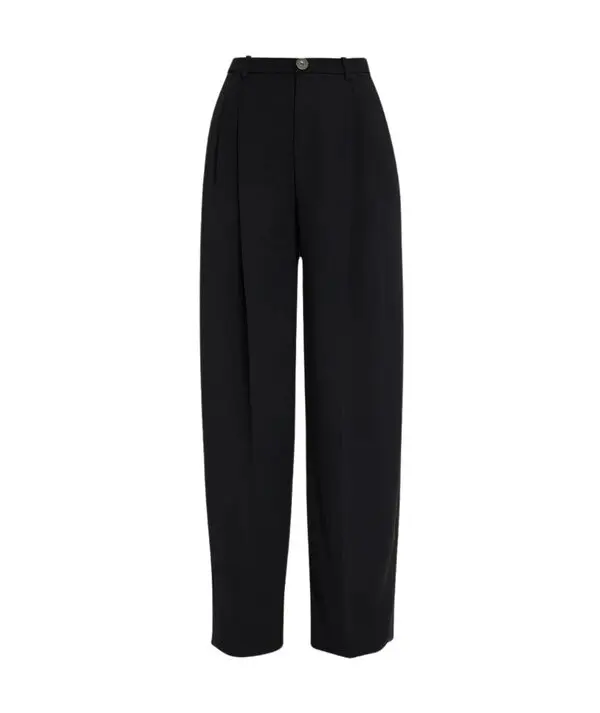 Vince Drop-waist Pleated Trousers