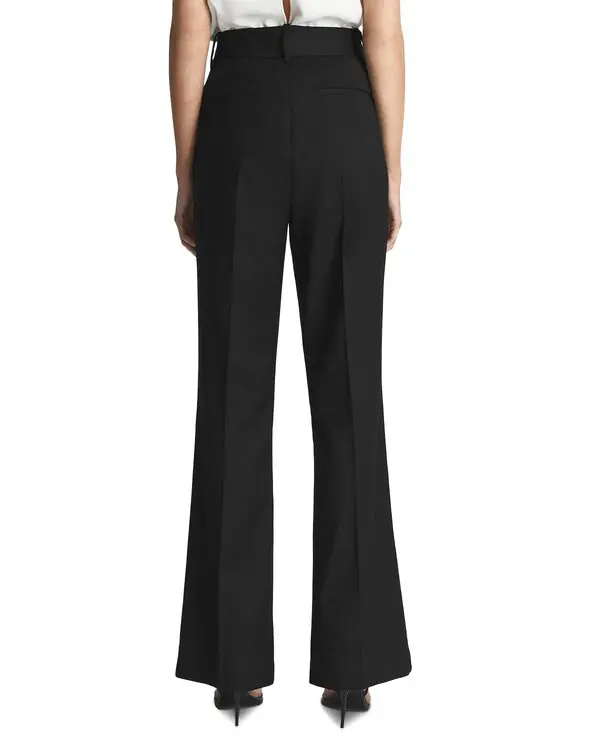 REISS Haisley Flared Leg Trousers