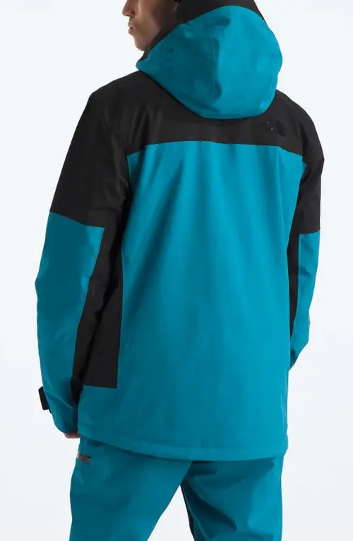 The North Face Chakal Waterproof Hooded Jacket - Dusk Blue/tnf Black