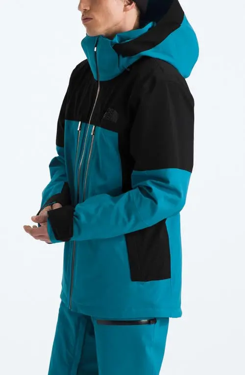 The North Face Chakal Waterproof Hooded Jacket - Dusk Blue/tnf Black