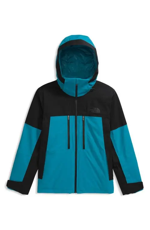 The North Face Chakal Waterproof Hooded Jacket - Dusk Blue/tnf Black