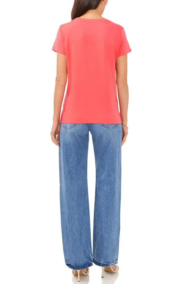 Vince Camuto Relaxed Fit Jersey T-shirt
