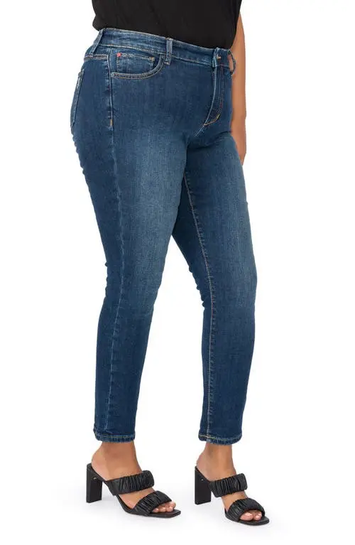 SLINK JEANS High-rise Ankle Skinny Jeans - Macie