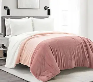 LUSH DECOR Farmhouse Color Block Comforter 3pc /q - One-color