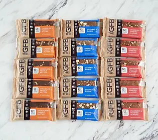 THE GFB Gfb 15 Individually Wrapped Gluten Free Snack Bars