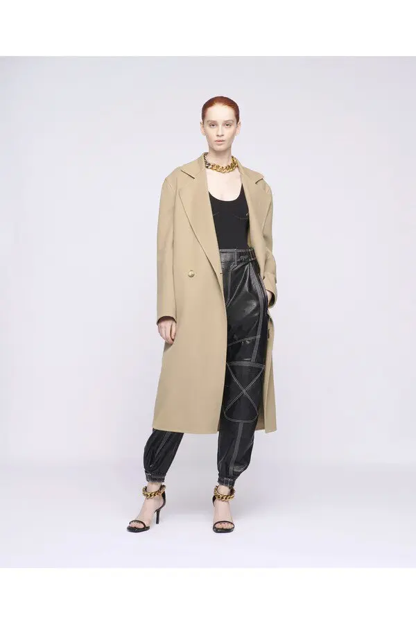 Stella McCartney Double-breasted Wool Coat