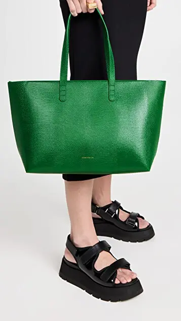 MANSUR GAVRIEL Small Zip Tote - Leaf | Editorialist