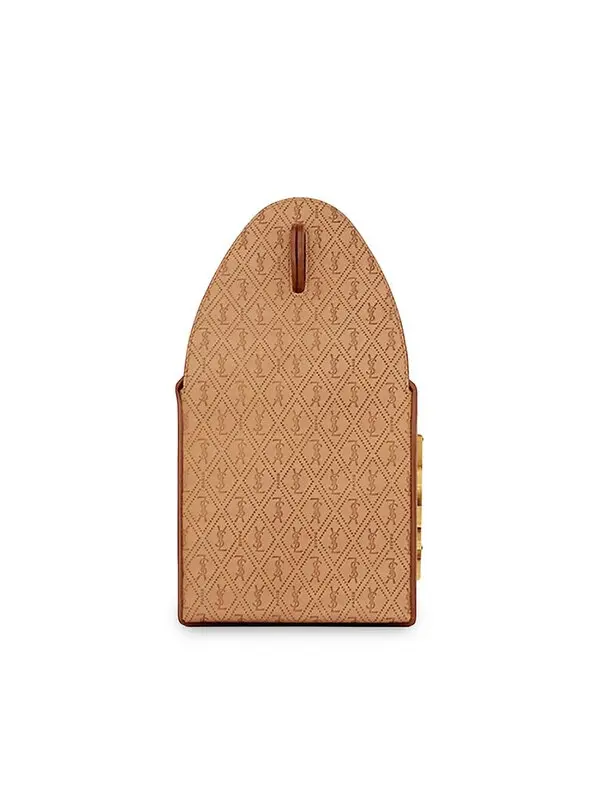 Saint Laurent Take Away Box Bag - Brown