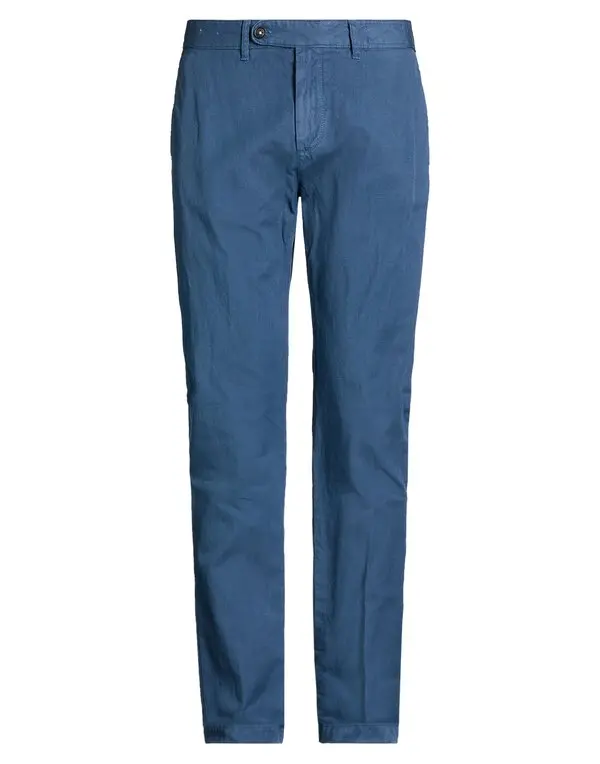 Massimo Alba Cotton And Linen Chino Trousers