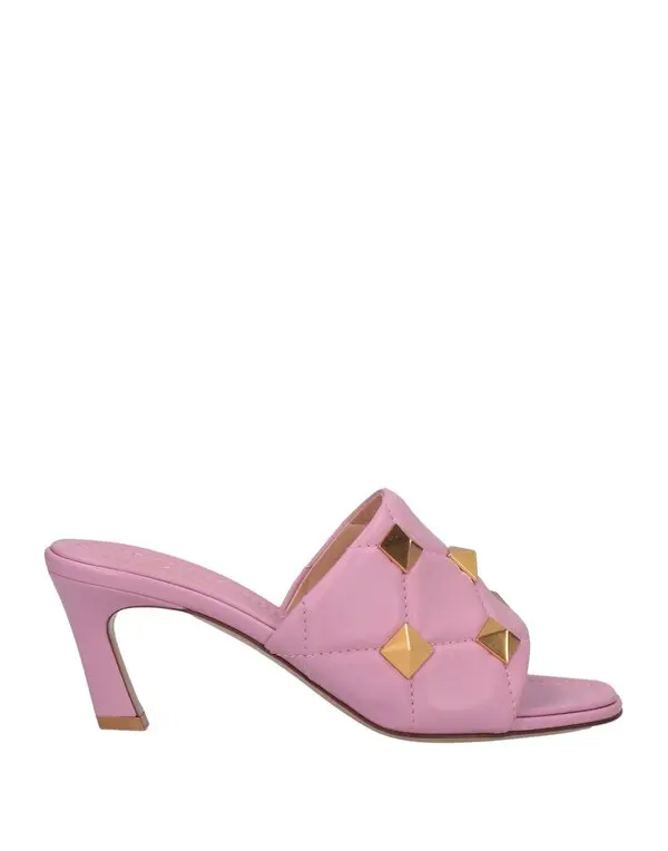 Valentino Garavani 11. Leather Sandals - Pink