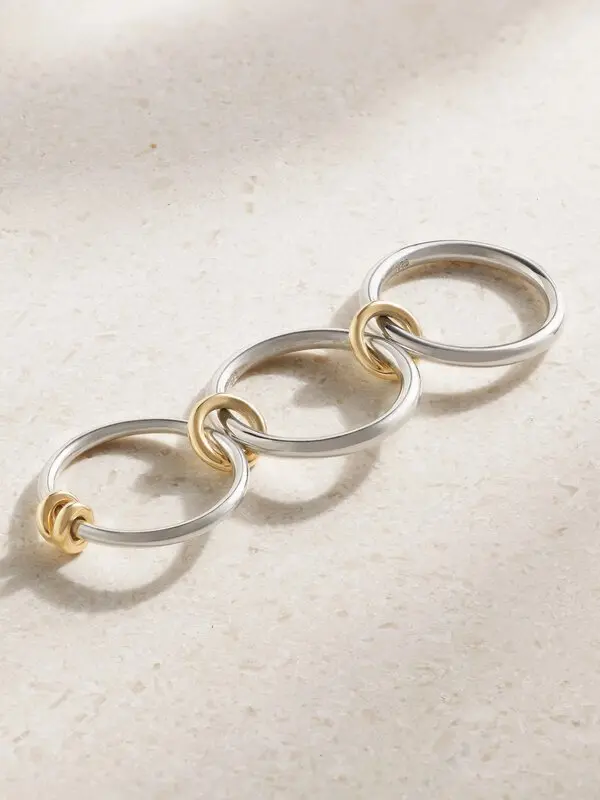SPINELLI KILCOLLIN Raneth Set Of Three Rings - Silver