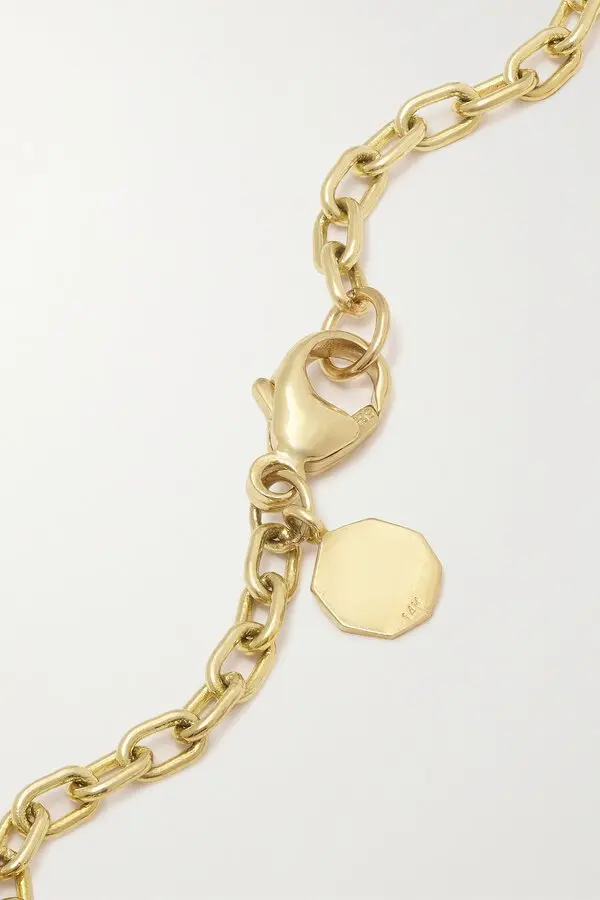 MARLO LAZ Small Pour Toujours Heart Diamond Bracelet