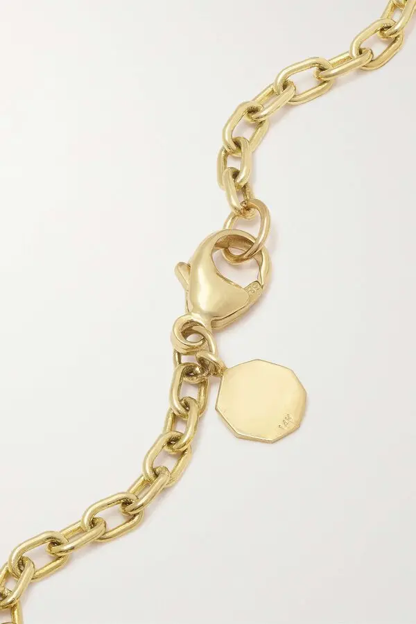 MARLO LAZ Small Pour Toujours Heart Diamond Bracelet