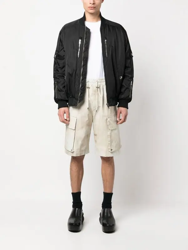 Balmain Faded-effect Cargo Shorts