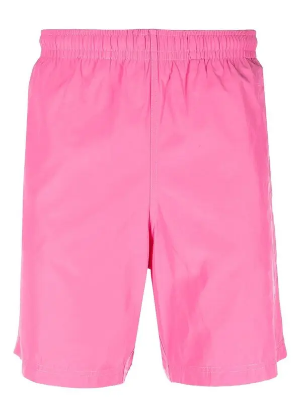 Alexander McQueen Logo-print Swim Shorts - Pink