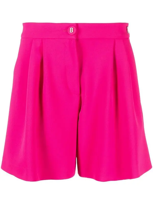 BLUGIRL Box-pleated Wide Leg Shorts