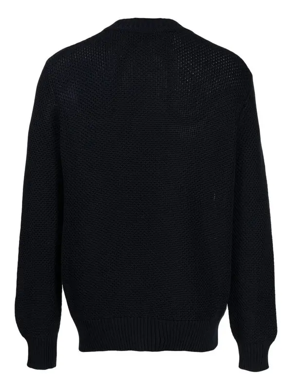 Pringle Of Scotland Round Neck Jumper - Blue