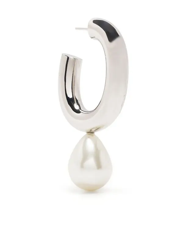 Simone Rocha Pearl Hoop Earrings