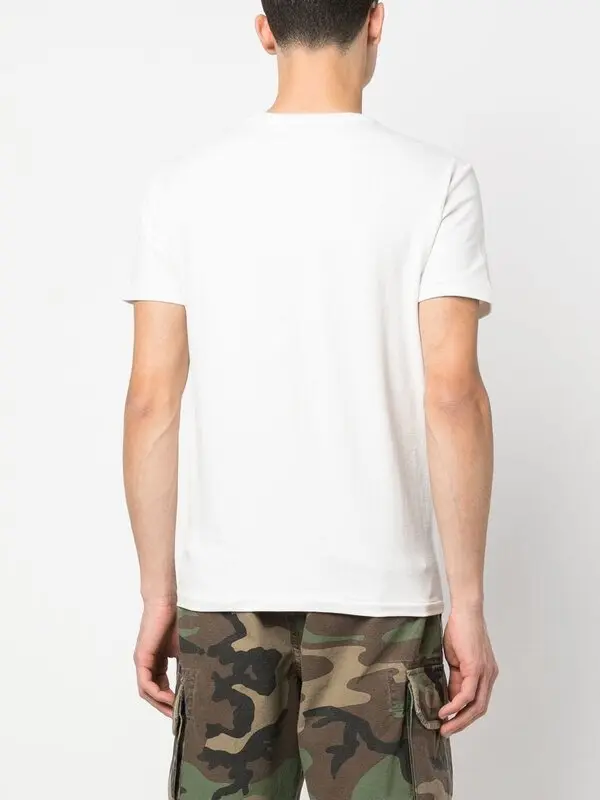 Polo Ralph Lauren Logo-embroidered Cotton T-shirt - White