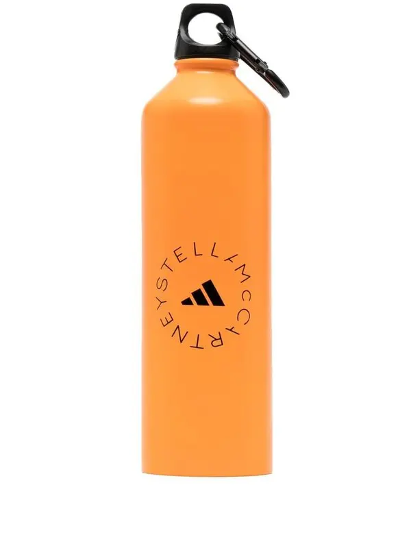 Adidas By Stella McCartney Logo-print Water Bottle - Orange