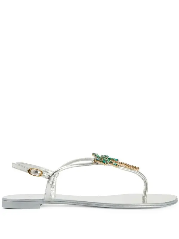 GIUSEPPE ZANOTTI Venice Beach Flat Sandals