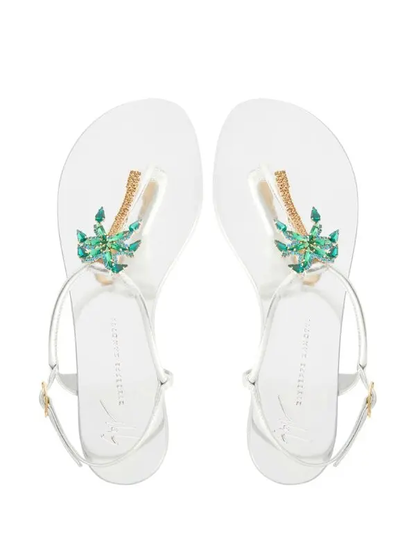 GIUSEPPE ZANOTTI Venice Beach Flat Sandals