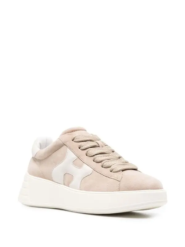 Hogan Rebel Chunky Low-top Sneakers - Neutrals