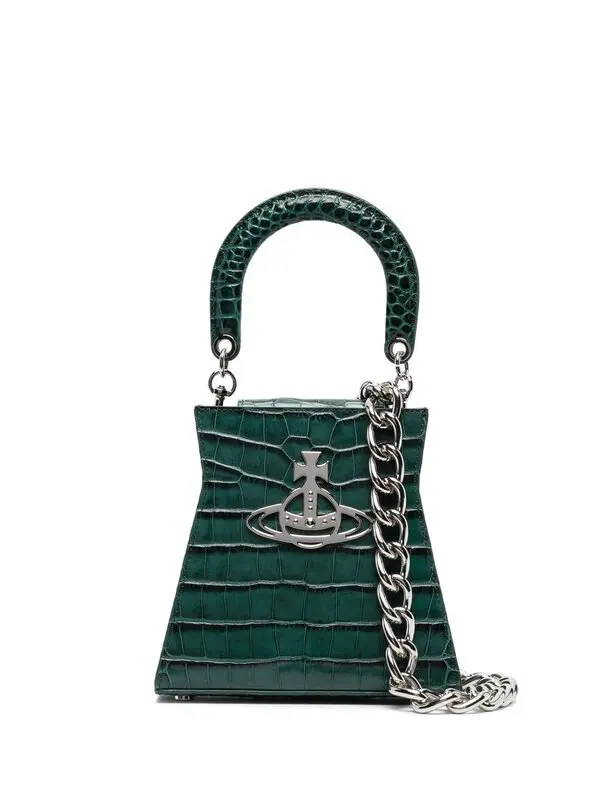 Vivienne Westwood Large Kelly Shoulder Bag - Green | Editorialist