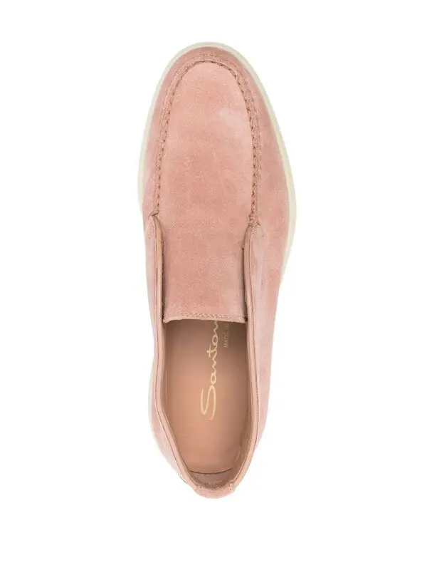 Santoni Slip-on Loafers - Pink