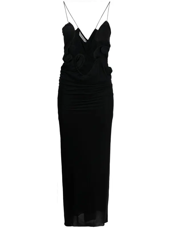 Christopher Esber Moulded Venus Maxi Dress - Black